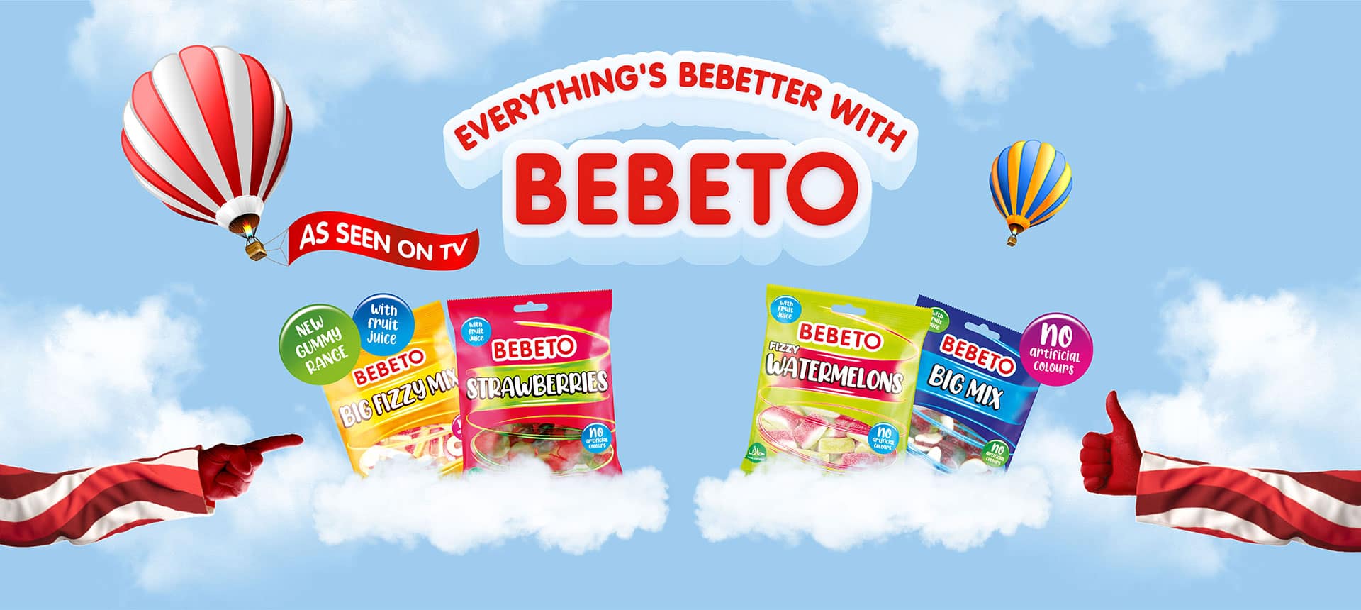 Home Page | Bebeto UK | Soft Candies, Gum, Jellies